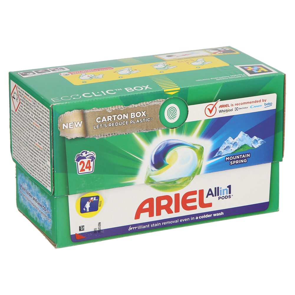 KAPSULE ZA PERILO ALL IN 1 MOUNTAIN SPRING, ARIEL, 24/1 Blagovna znamka ...