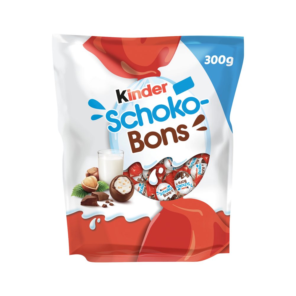ČOKOLADNI BONBONI SCHOKO BONS, KINDER, 300G | SPAR Online