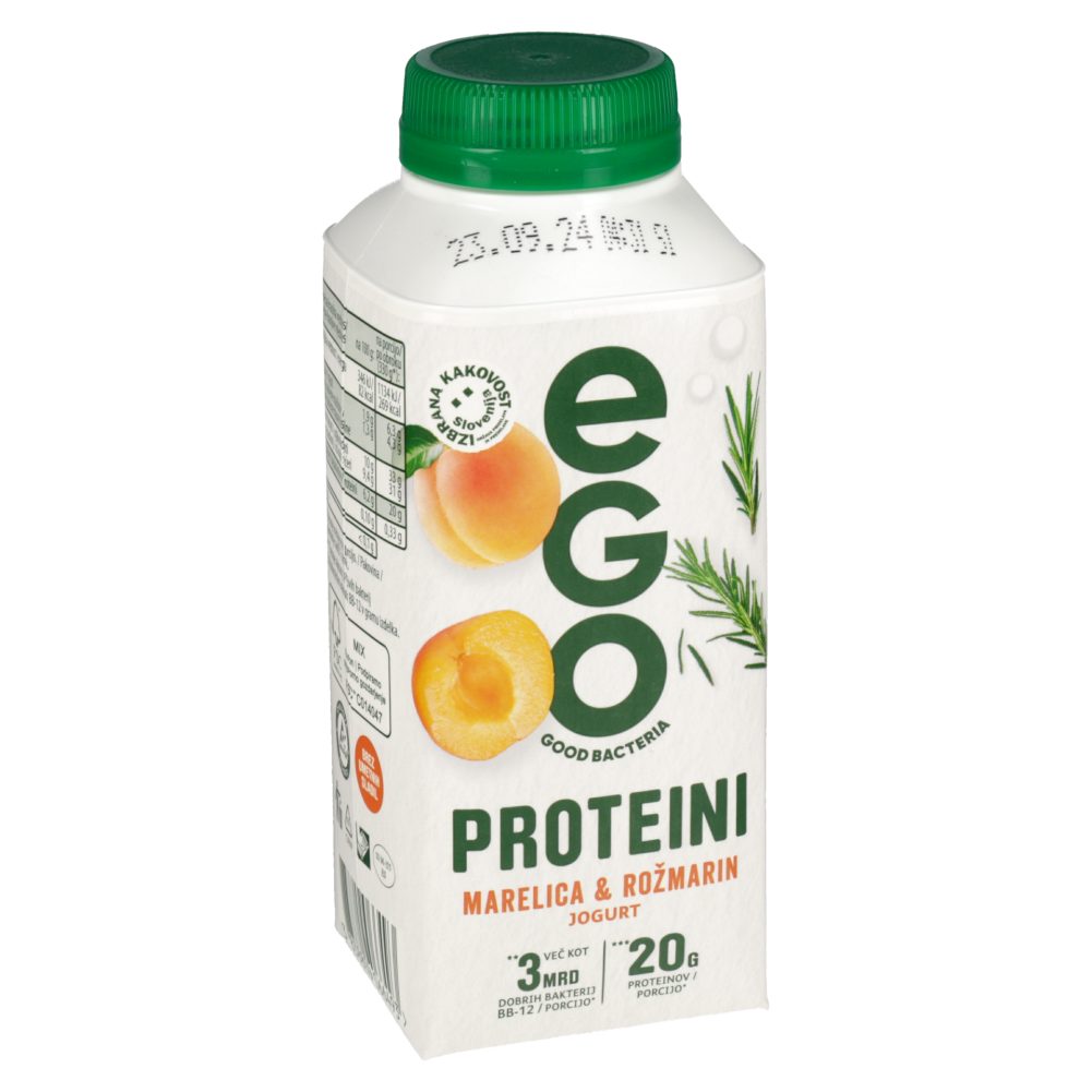 JOGURT MARELICA IN ROŽMARIN, EGO PROTEINI, 330G | SPAR Online