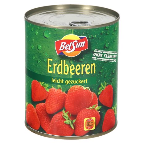 KOMPOT JAGODA, BELSUN, 820G KOMPOT JAGODA, MANJ SLADEK, BREZ BARVIL ...