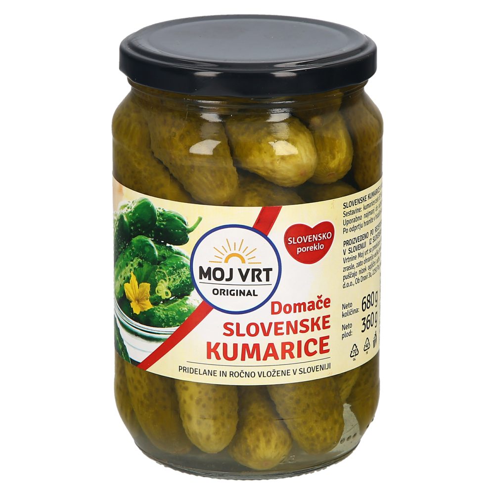 DOMAČE SLOVENSKE KUMARICE, MOJ VRT, 680G | SPAR Online