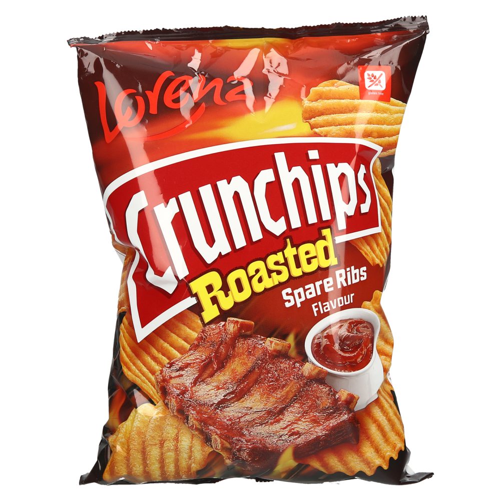 REBRASTI ČIPS ROASTED SPARE RIBS CRUNCHIPS, LORENZ, 120G | SPAR Online