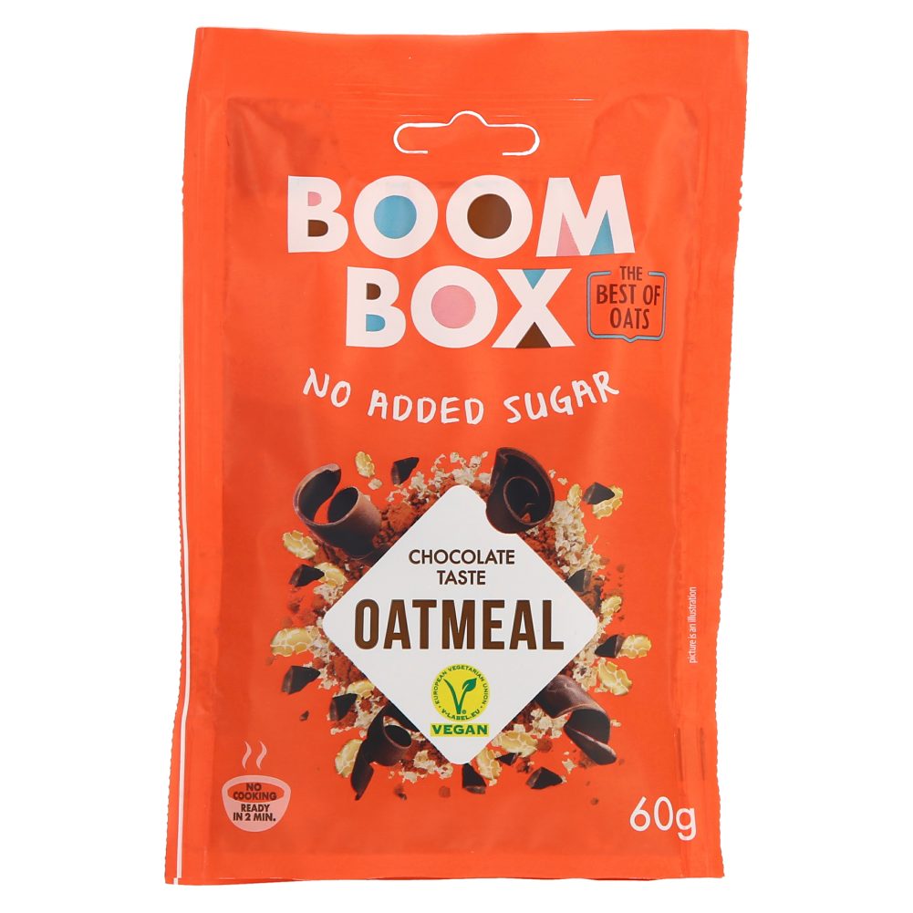 OVSENA KAŠA S ČOKOLADO, BOOM BOX, 60G | SPAR Online