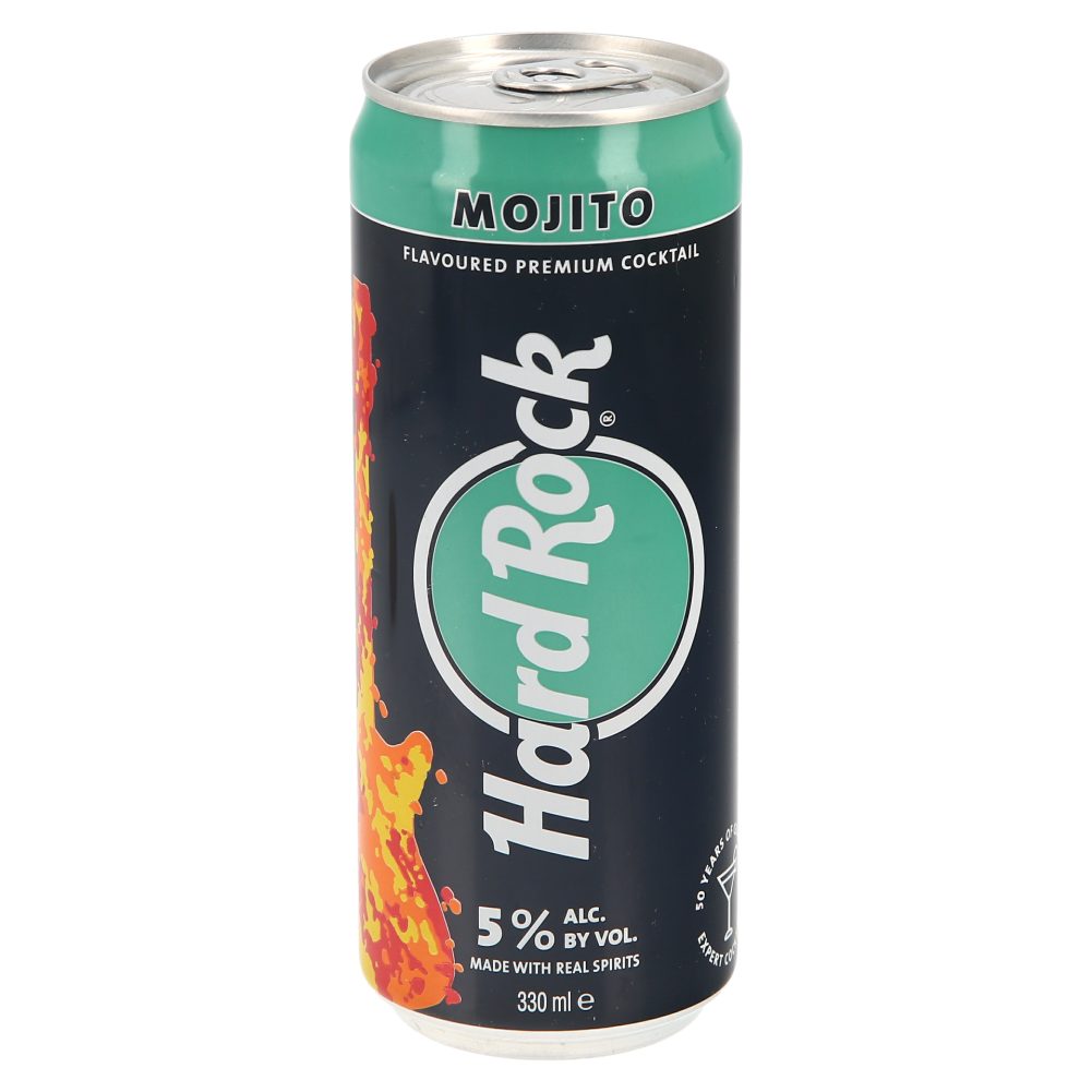 COCKTAIL Z OKUSOM MOJITO, HARD ROCK, 0,33L | SPAR Online