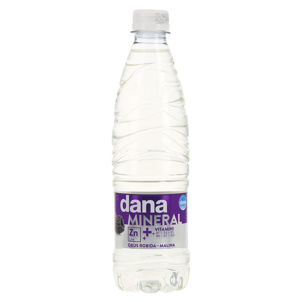 VODA MINERAL ROBIDA IN MALINA, DANA, 0,5L DANA VODA MINERAL ROBIDA MALINA 0,5L PET ...