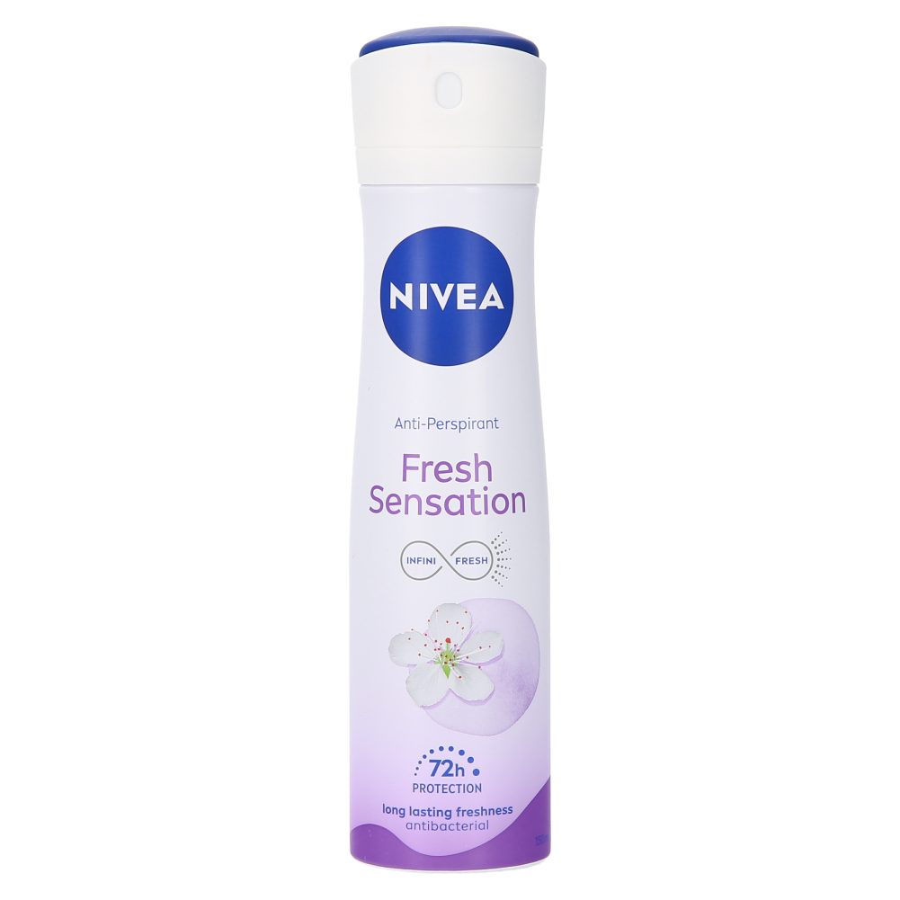 DEO SPREJ FRESH SENSATION, NIVEA, 150ML Antiperspirant. Sprej razpršite ...