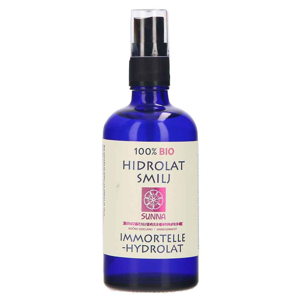 100% BIO HIDROLAT SMILJ, SUNNA, 100ML Smilj ima prav poseben vonj in je ...