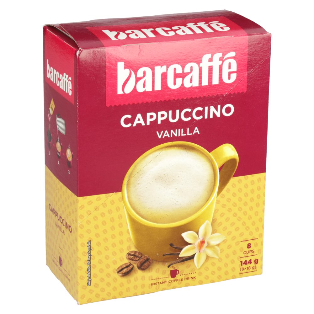 CAPPUCCINO VANILLA, BARCAFFE, 8/1, 144G | SPAR Online