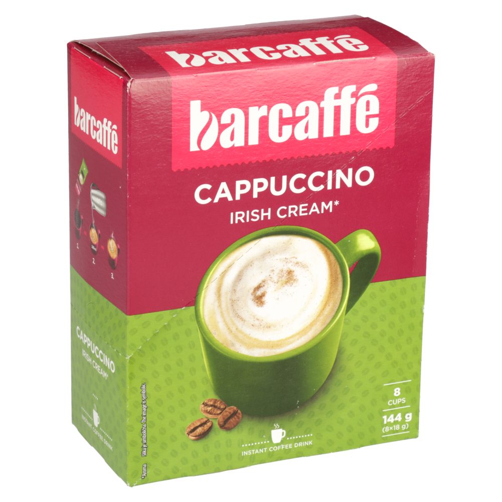 CAPPUCCINO IRISH CREAM, BARCAFFE, 8/1, 144G | SPAR Online