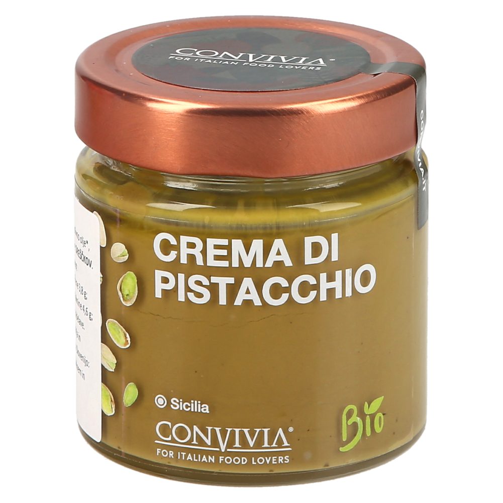 BIO PISTACIJEV NAMAZ, CONVIVIA, 190G Naša organska pistacijeva krema je ...