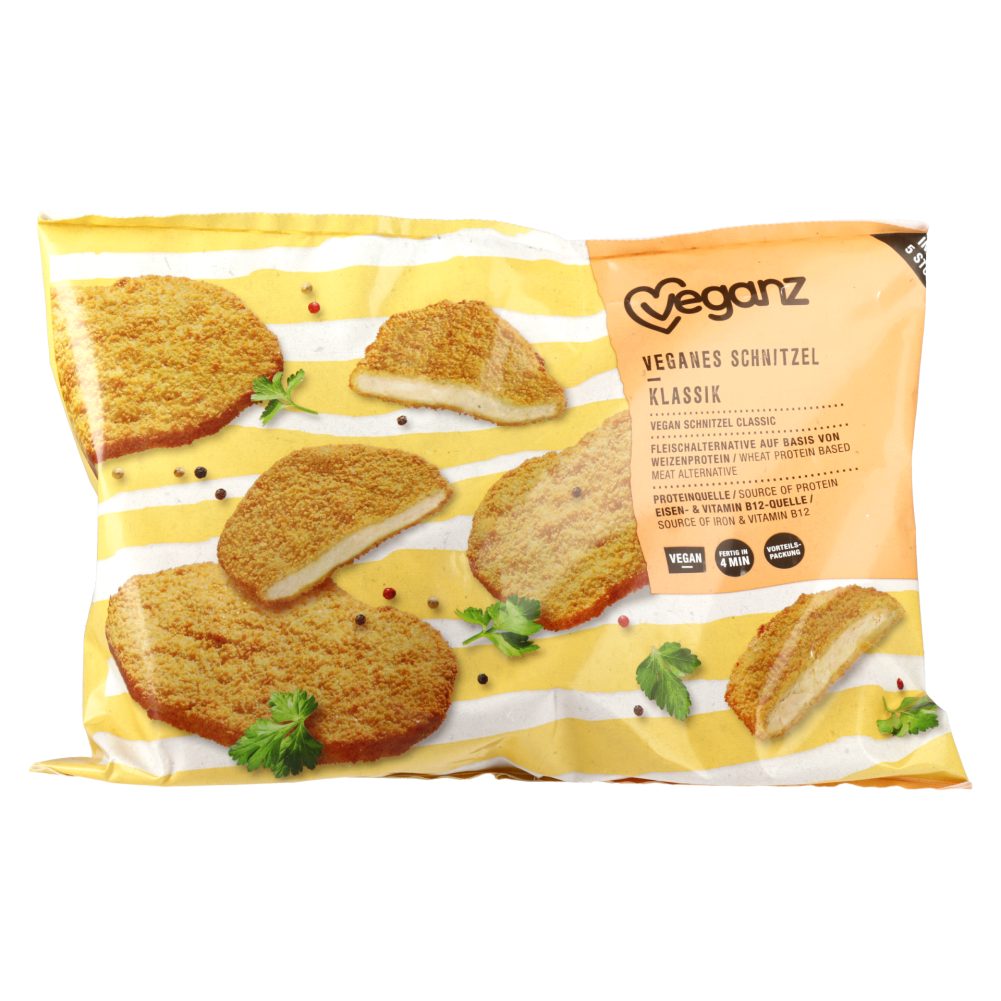 VEGANSKI BELJAKOVINSKI IZDELEK ZREZEK KLASIK, VEGANZ, 500G | SPAR Online