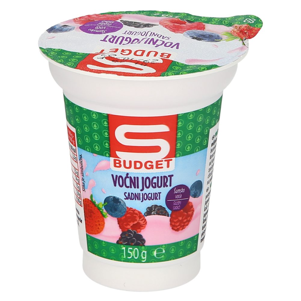 SADNI JOGURT GOZDNI SADEŽI, S-BUDGET, 150G | SPAR Online