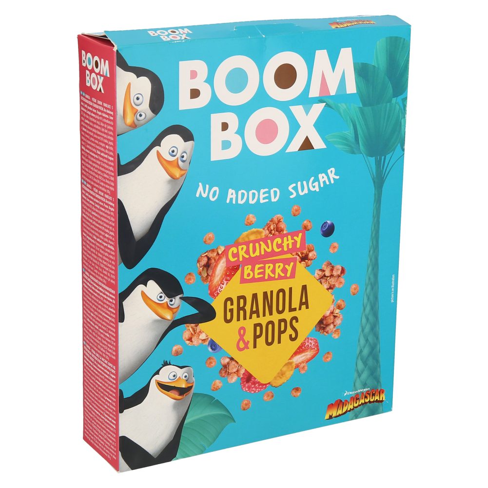 GRANOLA OVSENI KOSMIČI Z GOZDNIMI SADEŽI, BOOM BOX, 300G GRANOLA OVSENI ...