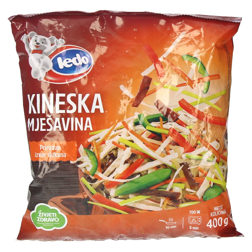 ZELENJAVA, KITAJSKA MEŠANICA, LEDO, 400G Kitajski mix 400 g zamrznjena ...