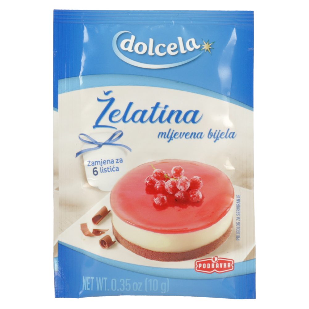 MLETA ŽELATINA, DOLCELA, 10G | SPAR Online