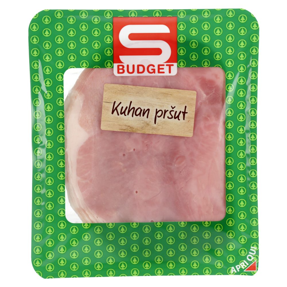 KUHAN PRŠUT, NAREZEK, S-BUDGET, 150G