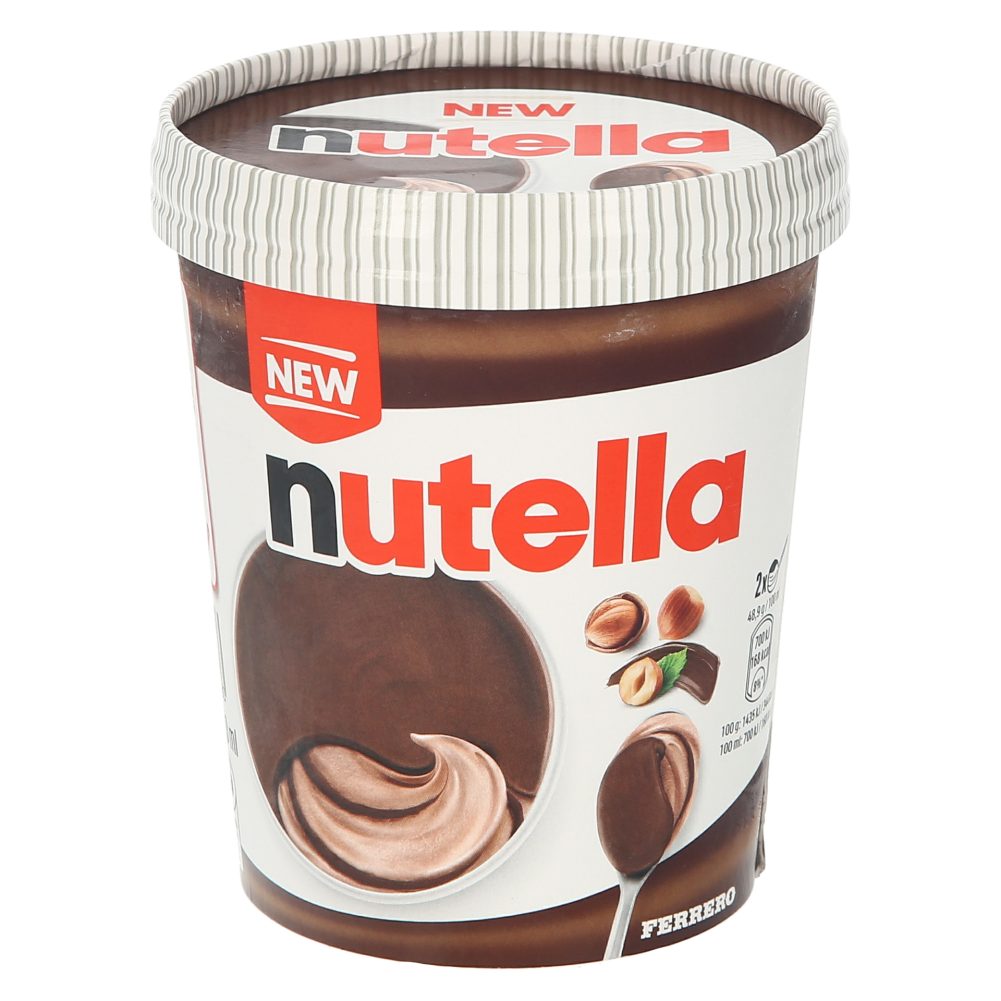 SLADOLED Z OKUSOM LEŠNIKA Z LEŠNIKOVIM KAKAVOVIM NAMAZOM, NUTELLA, 470ML
