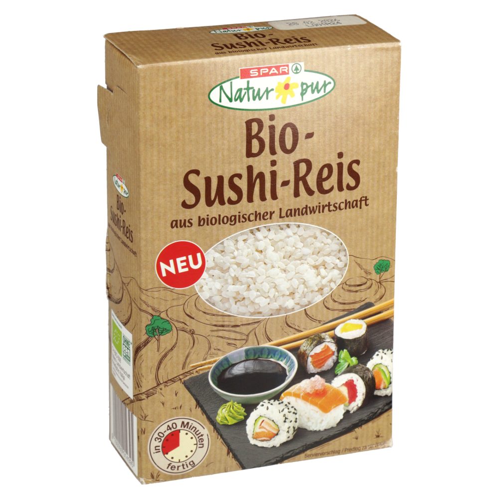 BIO RIŽ SUSHI, SPAR NATUR*PUR, 500G