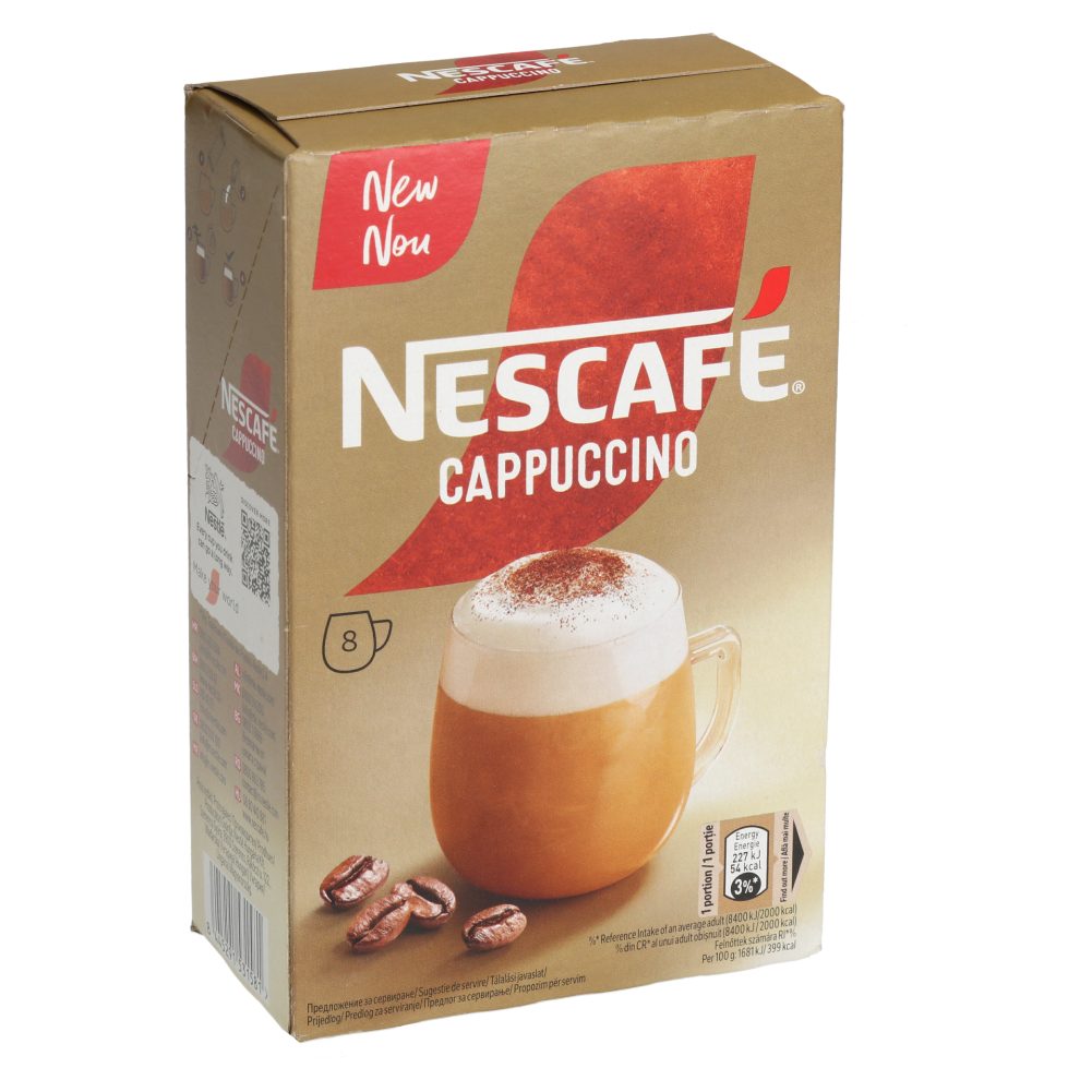 INSTANT CAPPUCCINO, NESCAFE, 8/1, 108G