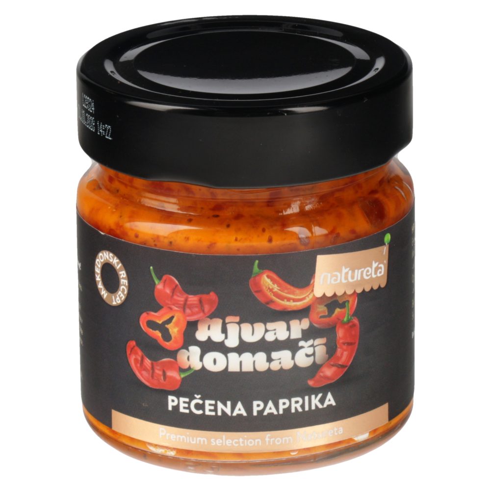 DOMAČI AJVAR PEČENA PAPRIKA, NOTHING BUT, NATURETA, 230G
