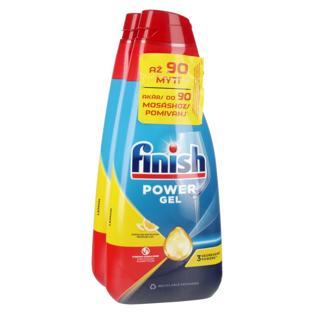 GEL POWER, FINISH, 2X900ML, 1,8L