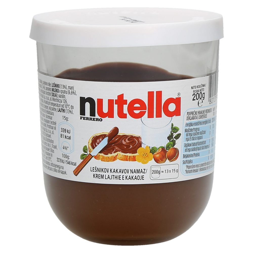 NUTELLA FERRERO, 200G | SPAR Online