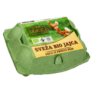 BIO JAJCA BREZ GSO, KMETIJA JURIČ, 6/1