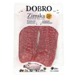 SALAMA ZIMSKA NAREZEK, DOBRO, 80G